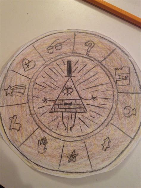 The Cipher Wheel Compass Tattoo Gravity Falls Cipher Wheel