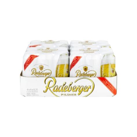 Radeberger premium beer from Germany product range