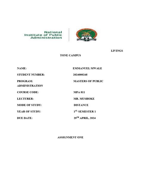 Zambia Structural Adjustments Program Assignment Pdf Structural