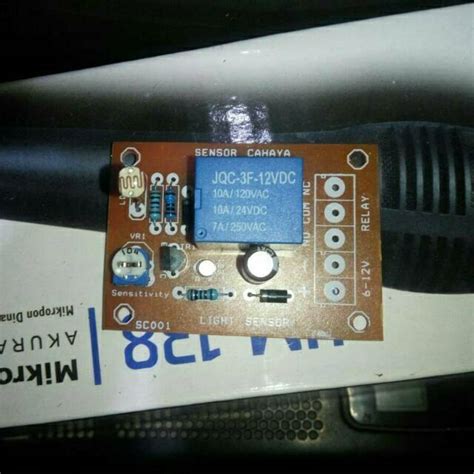 Jual Modul Kit Sensor Cahaya 6v 12v Shopee Indonesia