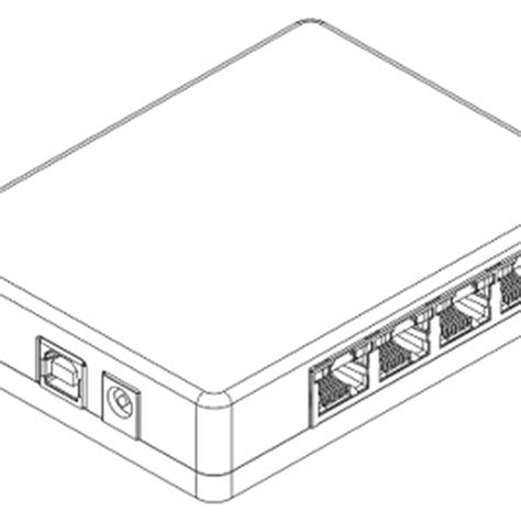 Integrated Hub Ethernet Usb Rs232