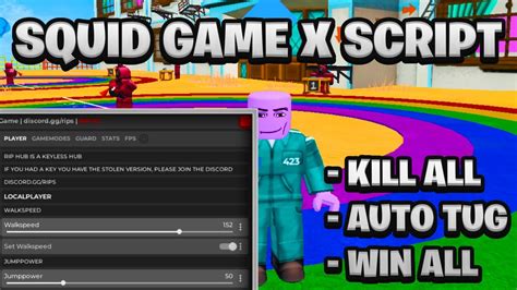 New Op Squid Game X Keyless Script Pastebin Roblox Kill All