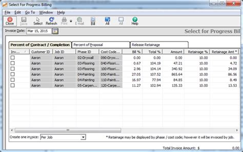 Progress Billing Part II Sage US Support And Insights Sage US Community Hub