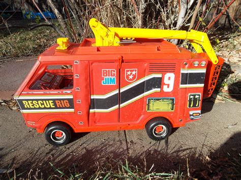 Mattel Big Jim Rescue Rig Mattel Big Jim Rescue Rig As Parts Vintage