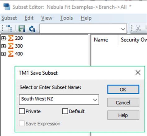 How To Create A User Defined Consolidation In Tm1 Architect And Perspectives