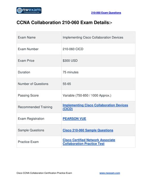 Ppt Cisco Ccna Collaboration Certification Questions And Answers Powerpoint Presentation Id