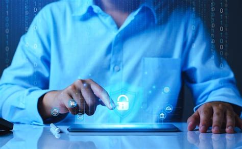 Premium Photo Network Security System Personal Data Information On Tablet Information And