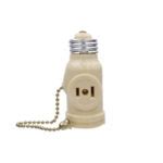 Socket Adapter With Pull Chain And Outlets Aida Corporation
