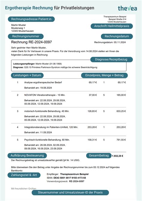 Privatabrechnung Ergotherapie [rundum Praxis Leitfaden]