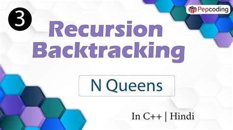 N Queens Recursion Backtracking In Hindi C Video3 Youtube
