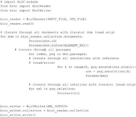 pybioc code accessing bioc data download scientific diagram