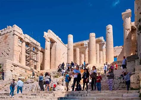 Propileos De La Acropolis Atenas Grecotour