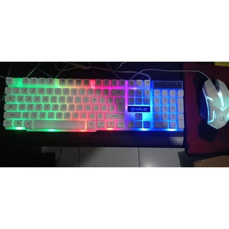 Parts43 Inplay Stx200 Usb Keyboard Mouse White Lazada Ph