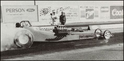 Lean Gene And His Funny Fueler This Is The Dragster That Armstrong