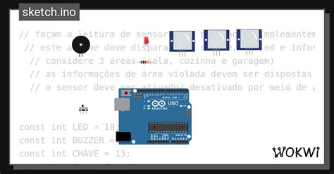 Projeto Sala Cozinha Garagem Wokwi Esp32 Stm32 Arduino Simulator