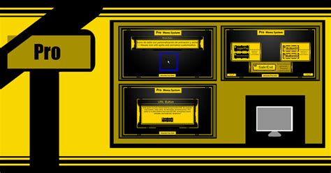 [unity] Basic Pro Menu System By Alexandercirac