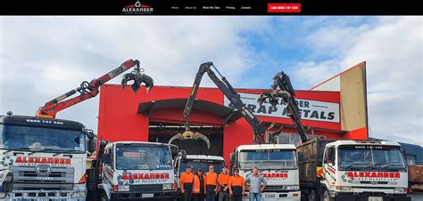 Alexander Scrap Metals Think Good Design Results Driven Freelance