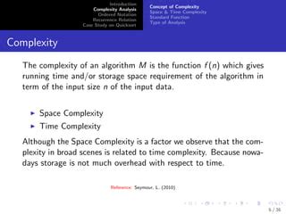 Design and analysis of algorithm | PDF