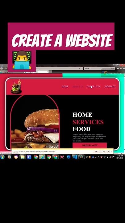Create A Website Website Service Business Programming Shorts Htmlcssjavascripttutorial