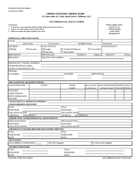 Ces Application Form Pdf Government Further Education