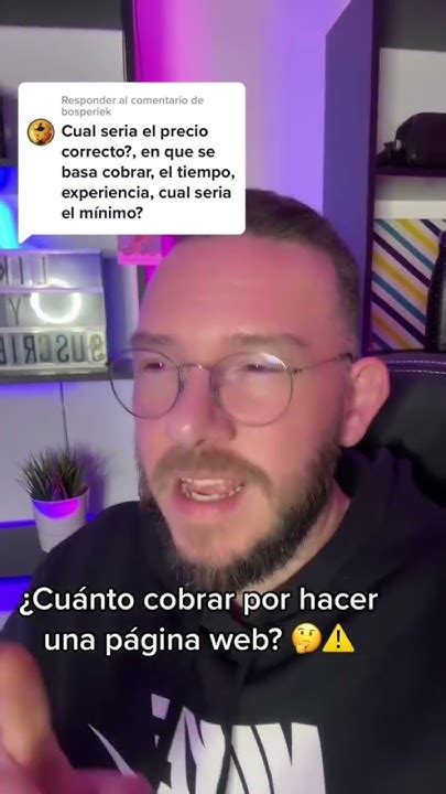 ¿cuánto cobrar por una página web 🤔 shorts developer programming