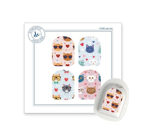 Omnipod Pod Stickers Temporary Tattoos Omnipod Decals Type 1 Diabetes