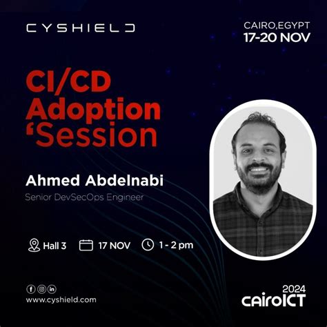 Ahmed Abdelnabi On Linkedin Cairoict Cicd Techtalk