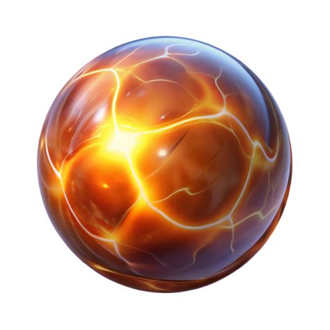 Impressive Rustic A Glowing Orb Of Energy Crackling With Power High