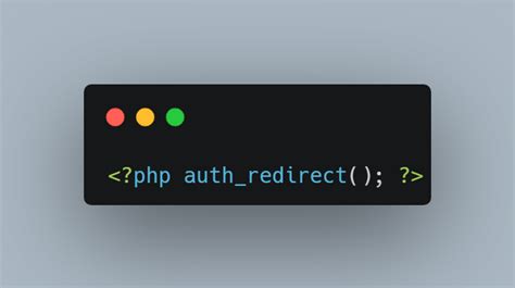 How To Use The Authredirect Function In Wordpress Drewl