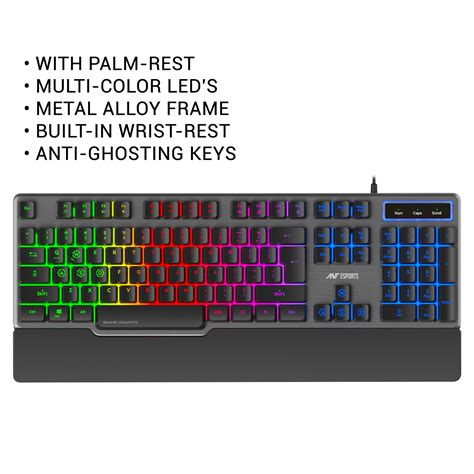 Ant Esports KM Gaming Keyboard Mouse Combo ANT E SPORTS