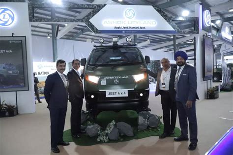 ashok leyland exhibits three products at defence expo 2022 auto news times now