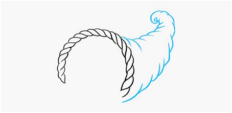 How To Draw Cornucopia Step By Step Cornucopia Drawing Easy Free