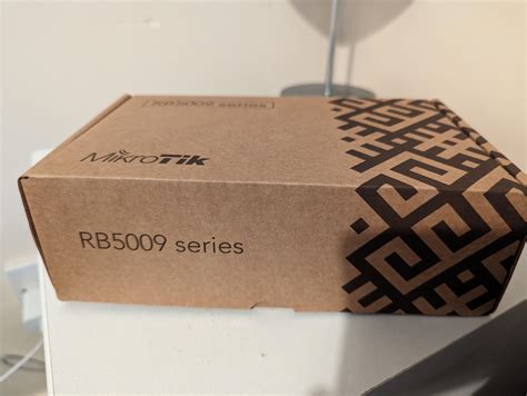 First Mikrotik Device Rb5009uprsin Rmikrotik