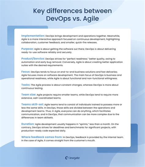 devops vs agile key differences and similarities