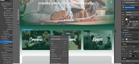Converting Div To Link Block Image Disappears Heading Turns Blue