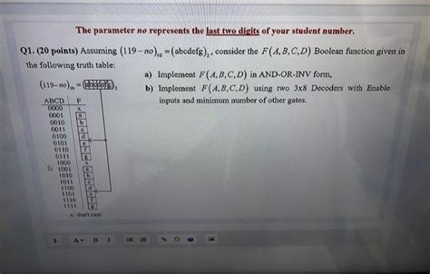 solved the parameter no represents the last two digits of