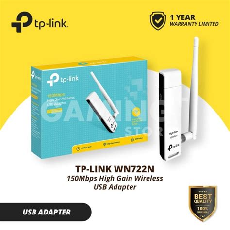 Jual Tp Link Tl Wn N Tplink Mbps High Gain Wifi Wireless Usb Adapter Kota Surabaya