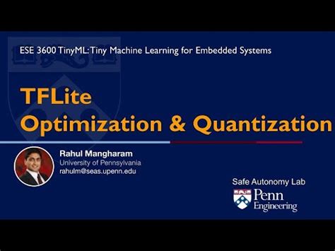 TFLite Optimization And Quantization YouTube