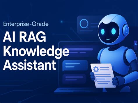 Ai Knowledge Assistant Rag System For Enterprise Data Upwork