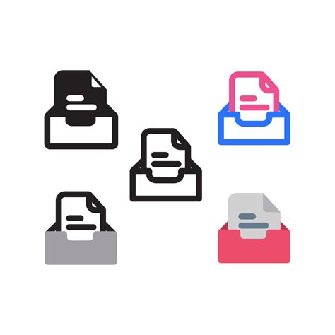 File Storage Pack Vector Art At Vecteezy