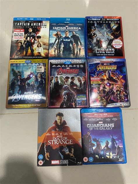 Mcu Films Blu Ray Disc Bundling Original Musik And Media Cd Dvd