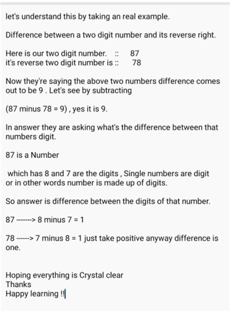 The Difference Between A Two Digit Number And The Number Obtained By Interchanging The Two