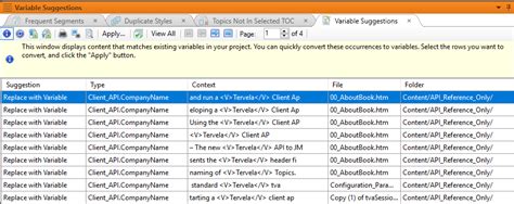 Let Madcap Analyzer Do The Work 4 Reports To Correct Hard To Find