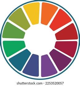 12 Circle Sections Vectorinfographics Business Concept Stock Vector Royalty Free 2253520057