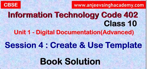 Class 10 It 402 Digital Documentation Session 3 Mail Merge Sumita