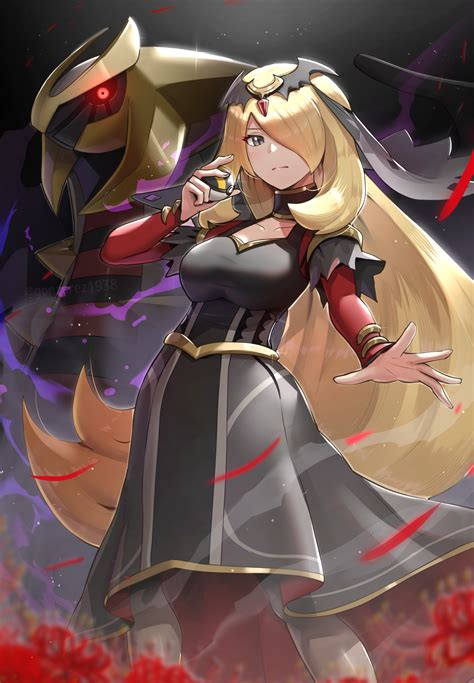 Cynthia Pokemon Danbooru