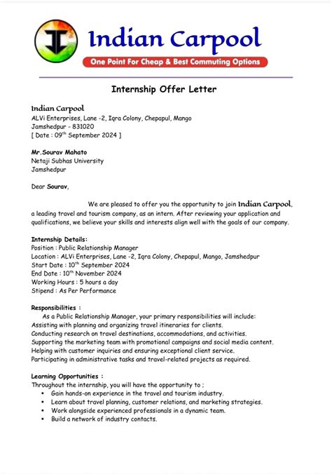 Sourav Mahato On Linkedin Indiancarpool Marketing Internship Newchapter