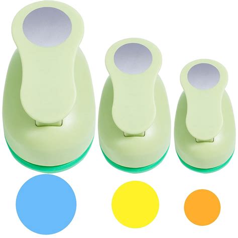 Ucec Circle Cutter 3 Pcs Circle Punch Craft Punch