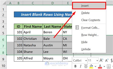 How To Insert Multiple Blank Rows In Excel Methods ExcelDemy