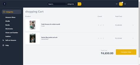 Github Khan632amazon Clone 20 Not Fully Functioned Amazon Clone But Added Some Feature Of